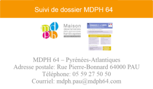 Suivi dossier MDPH 64 - Consulter ma demande en cours